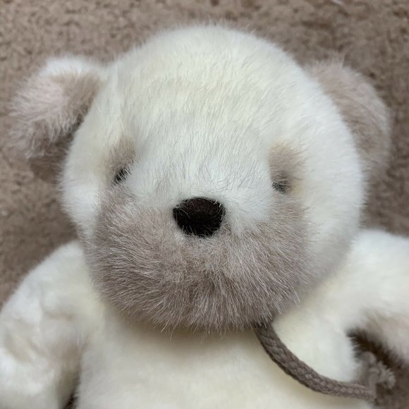 MoonBeam | Toys | Vintage 986 White Plush Teddy Bear By Moonbeam Toys 1 ...